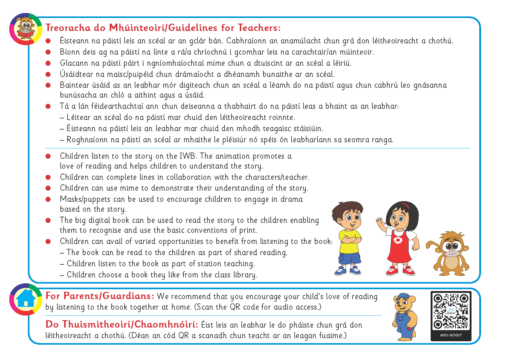 Readers – Bua na Cainte